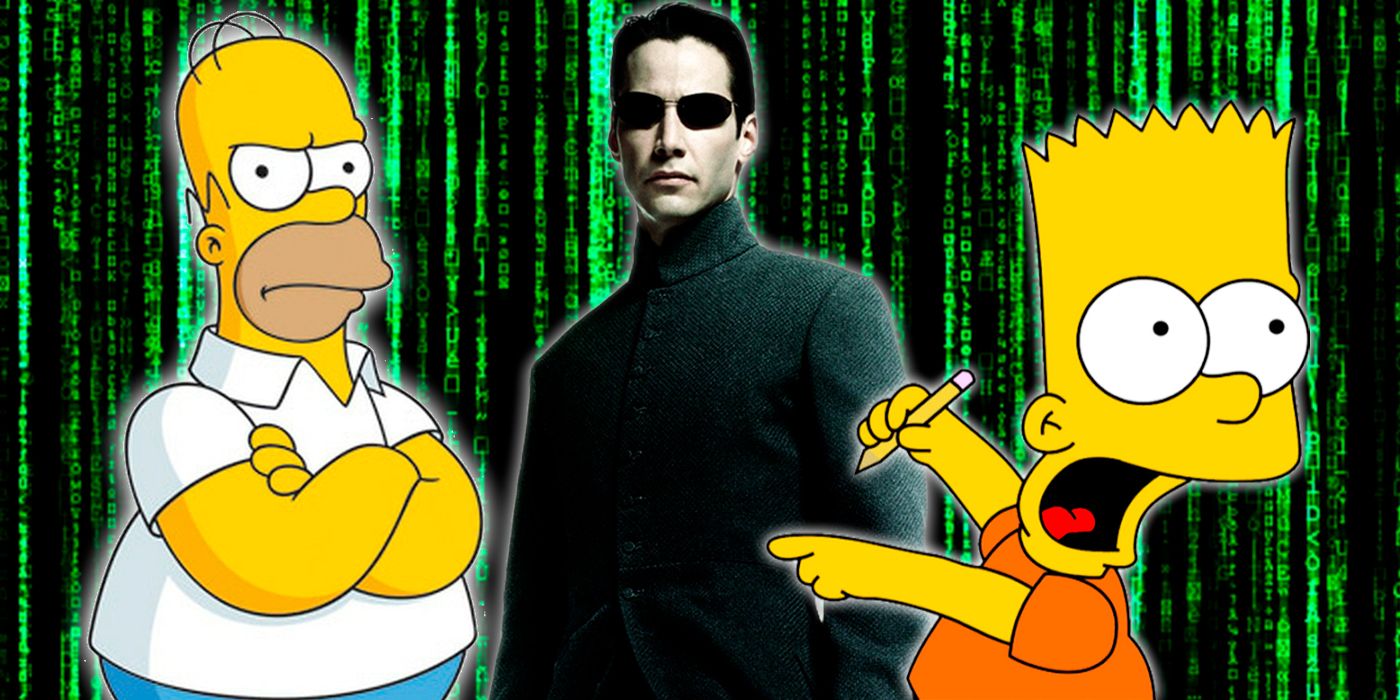 A Matrix Fan Theory Ties the Films to The Simpsons