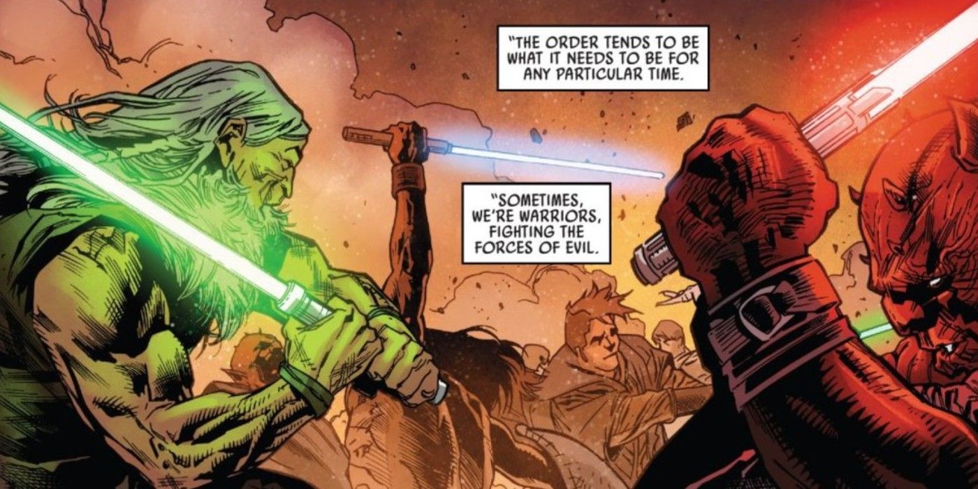 A Jedi and Sith Alliance Once Saved the Star Wars Galaxy