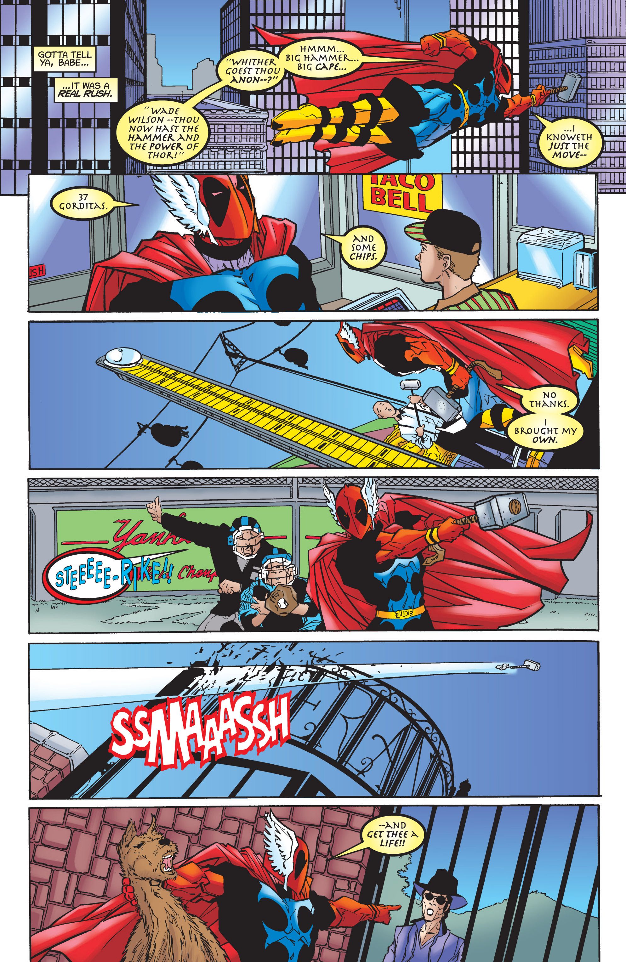 How Marvels Deadpool Lifted Thors Hammer Even Though He Wasnt Worthy