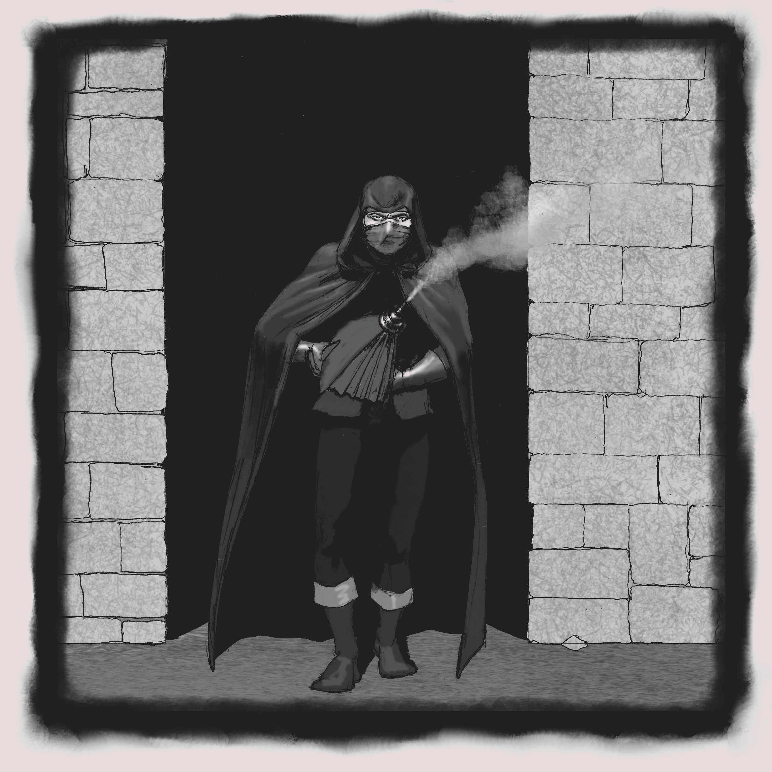 Line it is Drawn: Comic Book Medieval Knight Superheroes