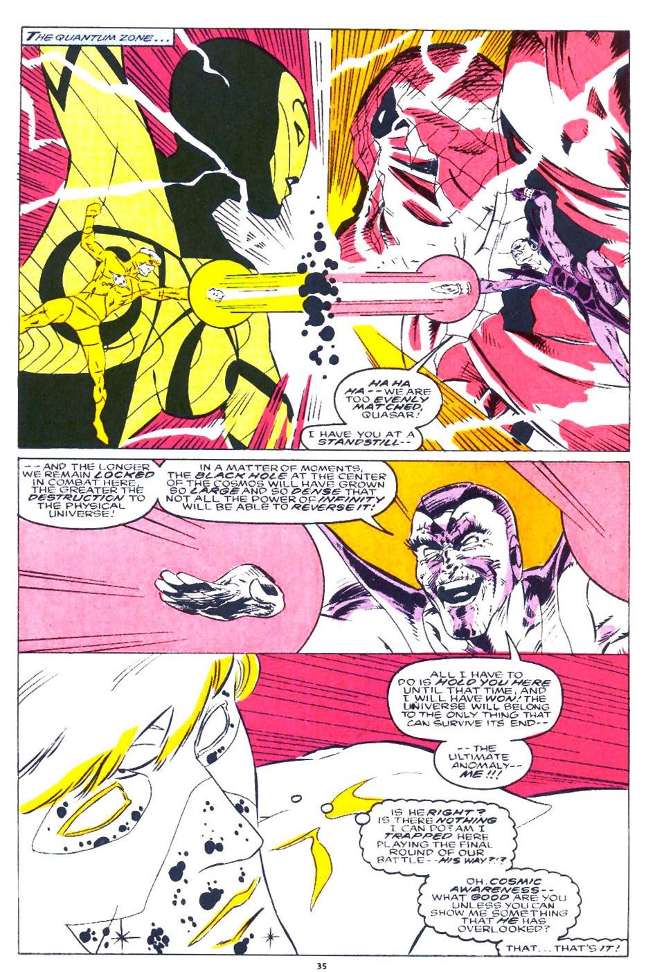 The Avengers: Quasar's Costume Change Saved the Marvel Universe