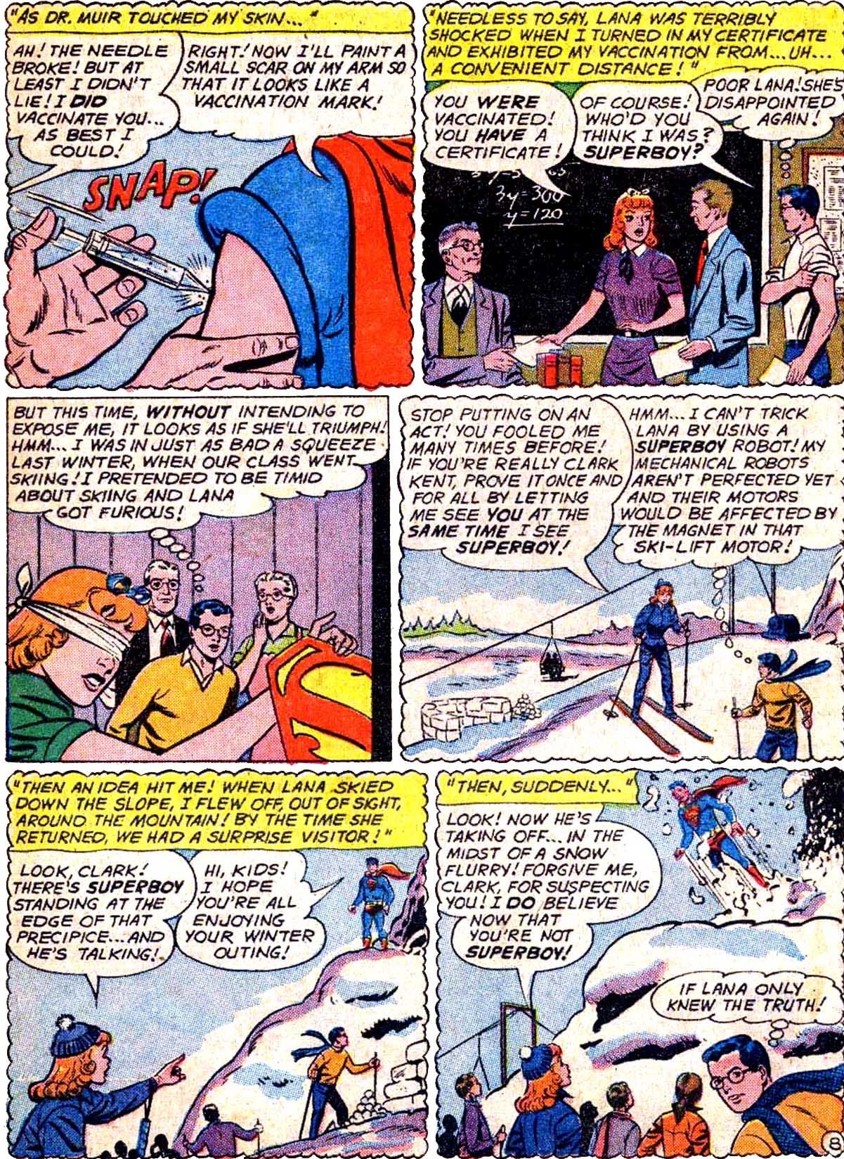 Why Superman Got Expelled to Avoid Being Vaccinated