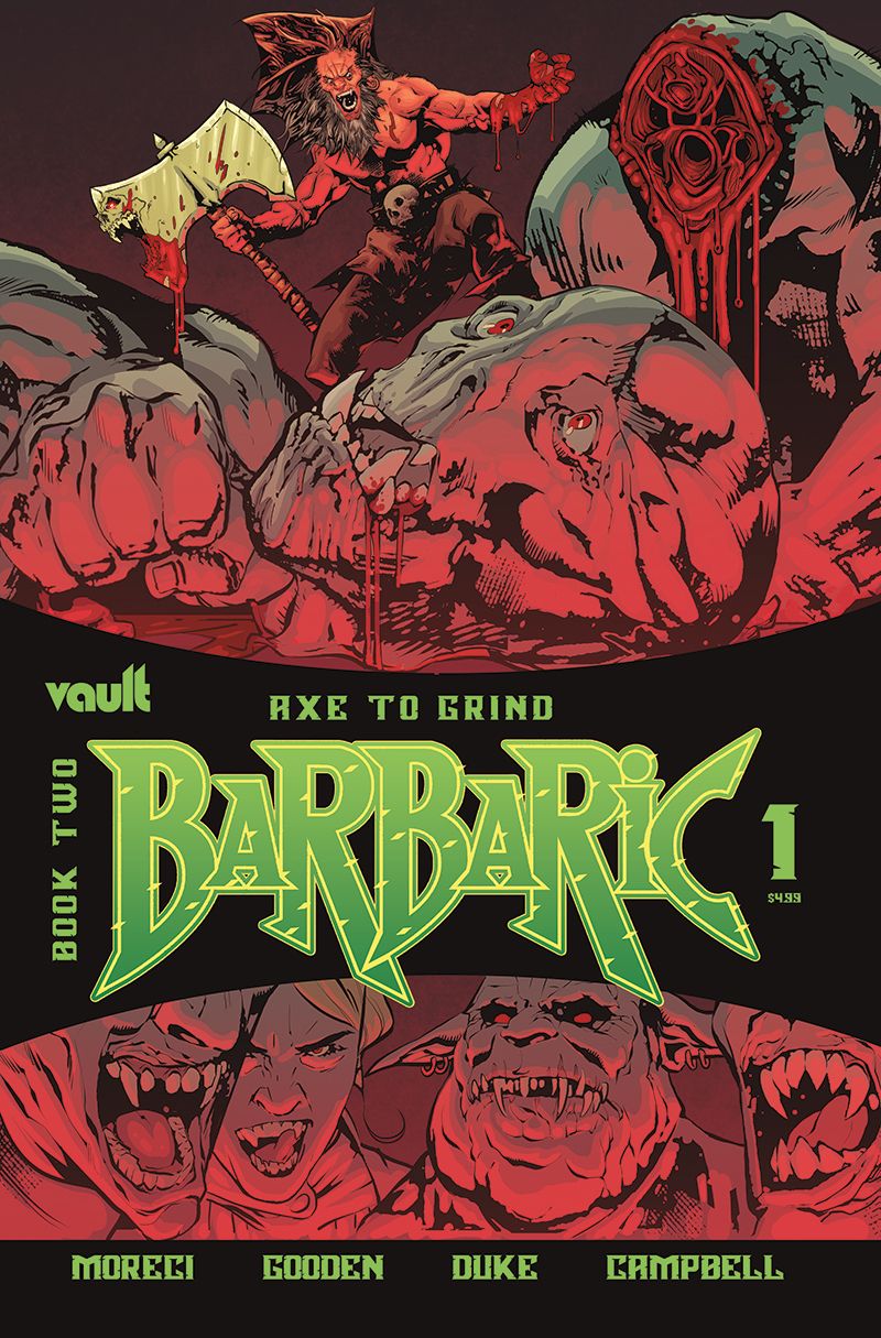 Barbaric Is Back With Bloody New Vault Series and One-Shot (Exclusive)