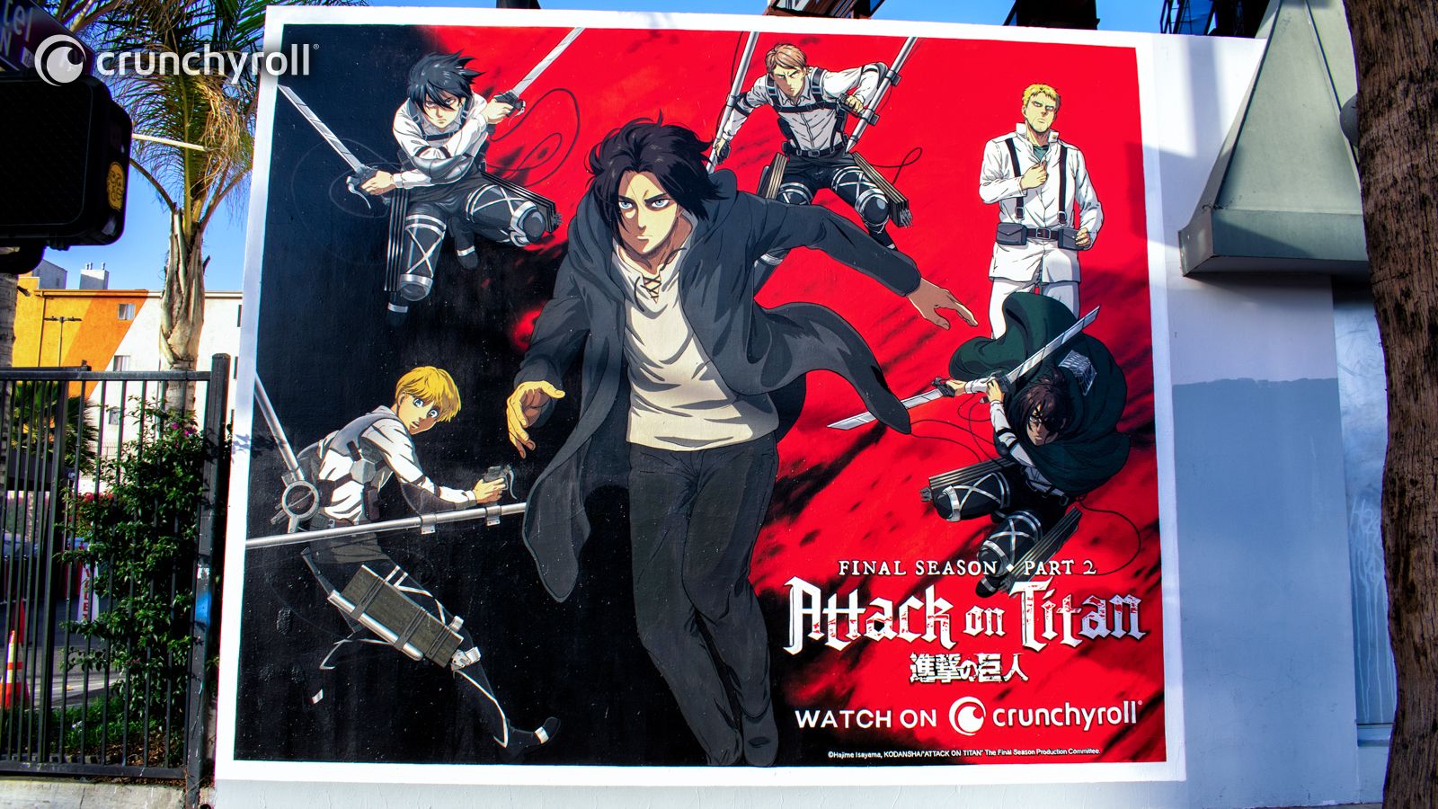 Attack on Titan Murals Burst Onto Walls in New York, Los Angeles