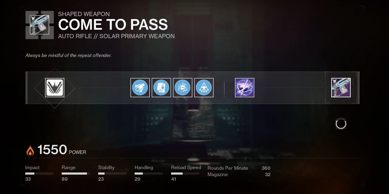 Destiny 2: How Will Weapon Crafting Work?