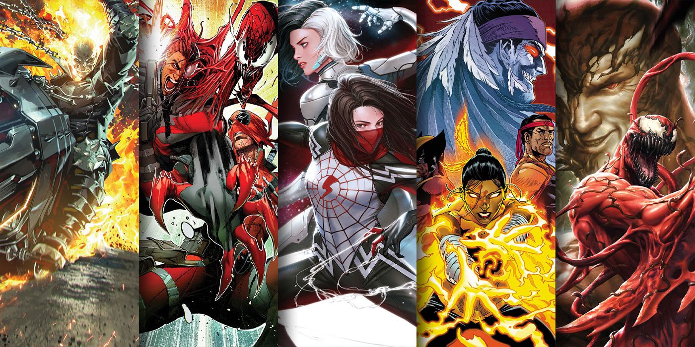 Ghost Rider and Carnage's New Marvel Series Debut Soon