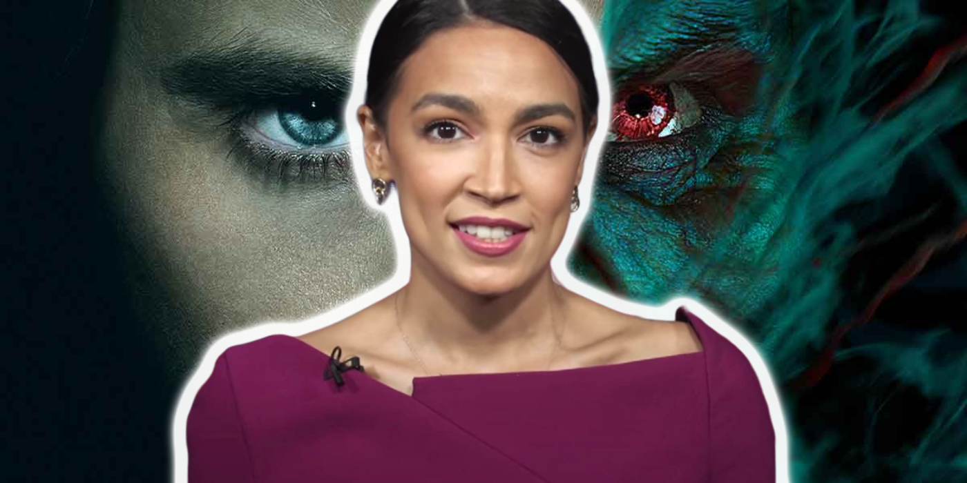 Morbius Star Channeled Congresswoman AOC for the Spider-Man Spinoff