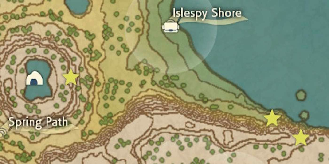 Pokémon Legends: Arceus - How to Find Every Cobalt Coastlands Wisps