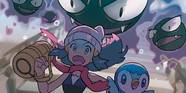 Pok mon Highlights May And Dawn In New Official Art Pok mon Highlights May And Dawn In New Official Art