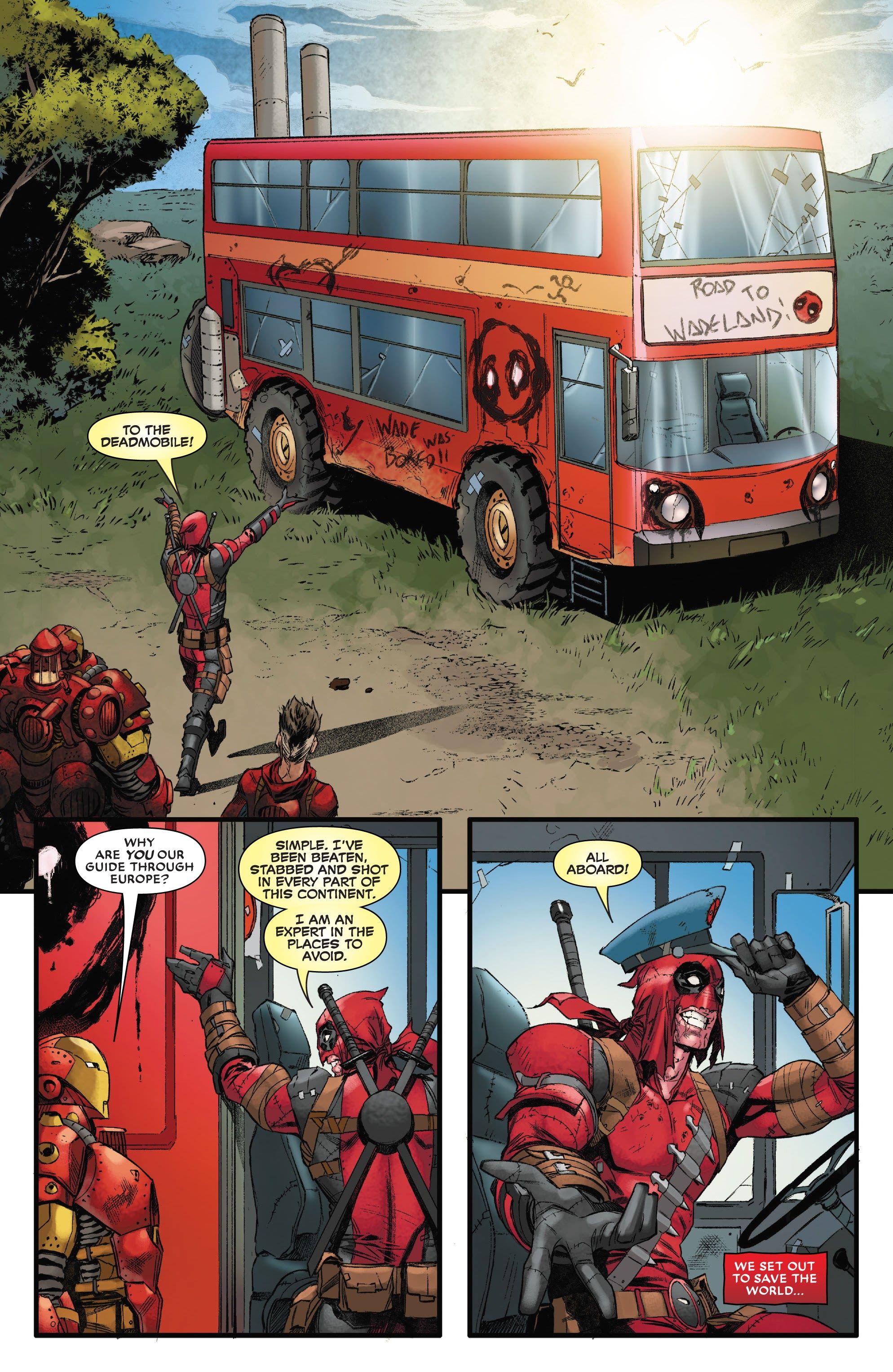 Deadpool Finally Gets His Version of the 'Batmobile'