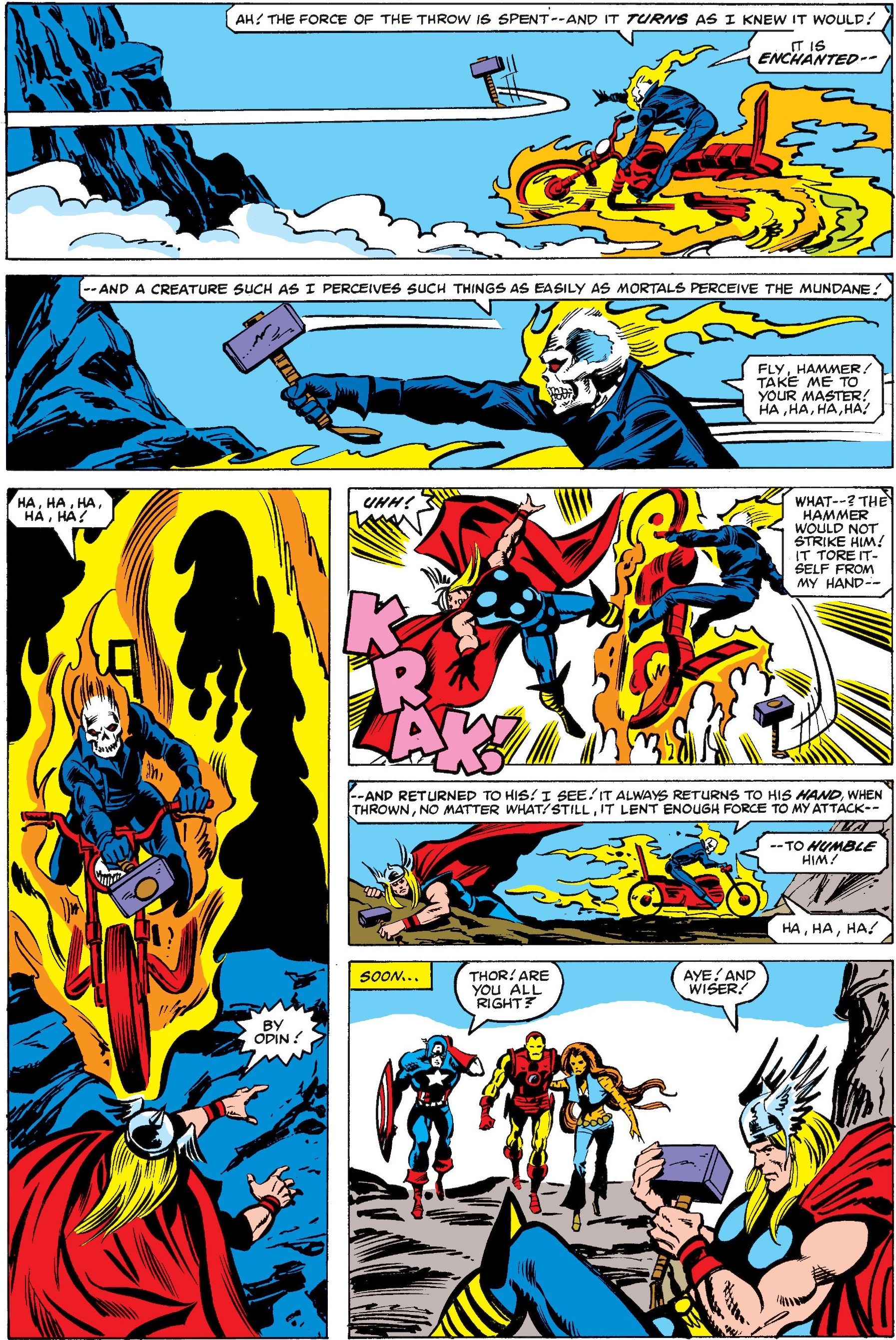 Why Could Ghost Rider Lift Thor's Hammer?