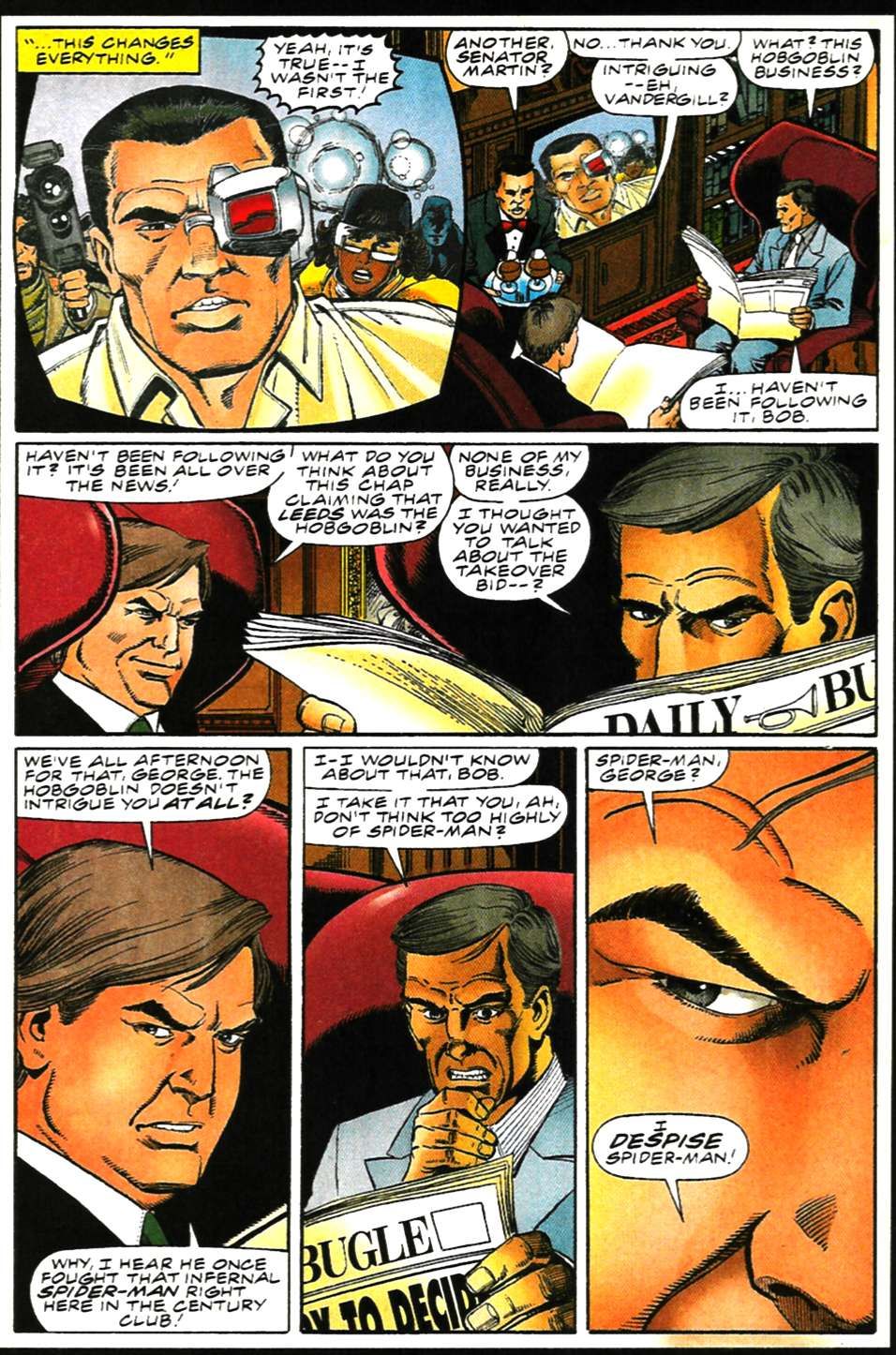 The True Identity of Spider-Man's Villain, Hobgoblin, Was a Major Shock