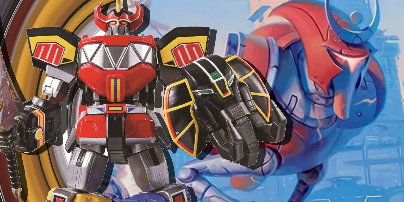 Kamigaway: Neon Dynastys' Mechtitan Core is a Power Rangers Megazord