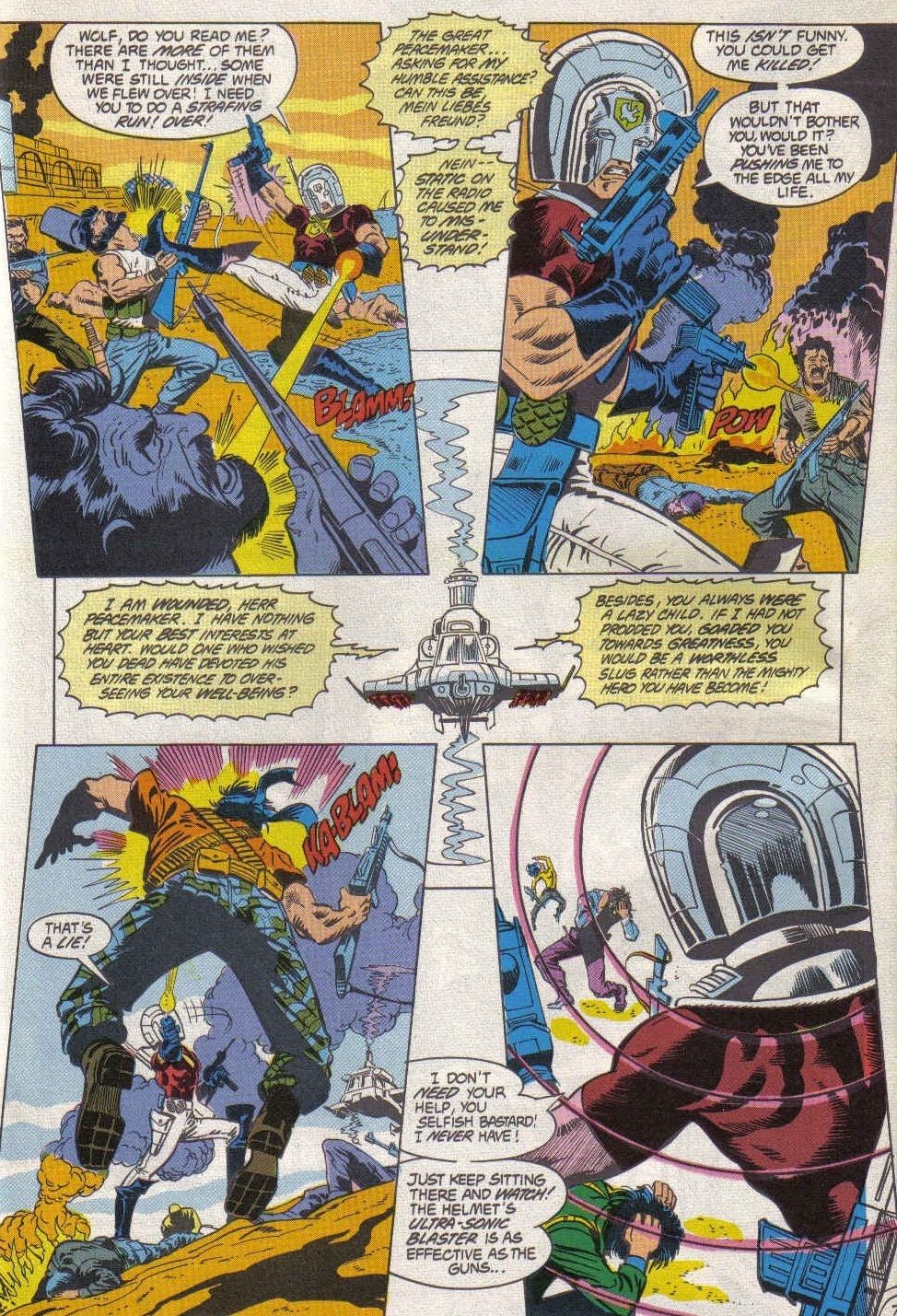 How Peacemaker's Father Haunted Him in DC Comics