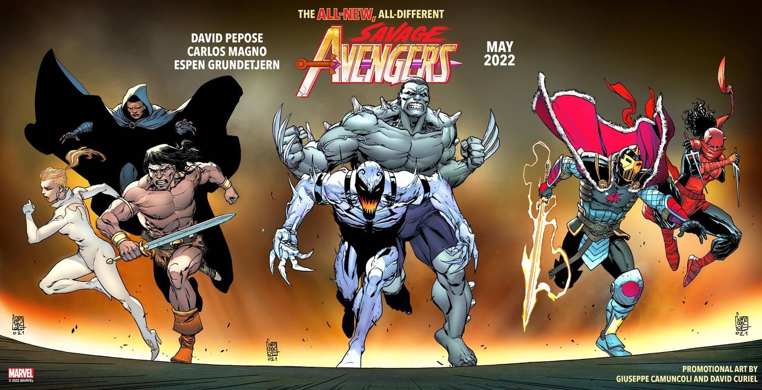 Conan Leads Marvel's Most Savage Avengers Team Ever