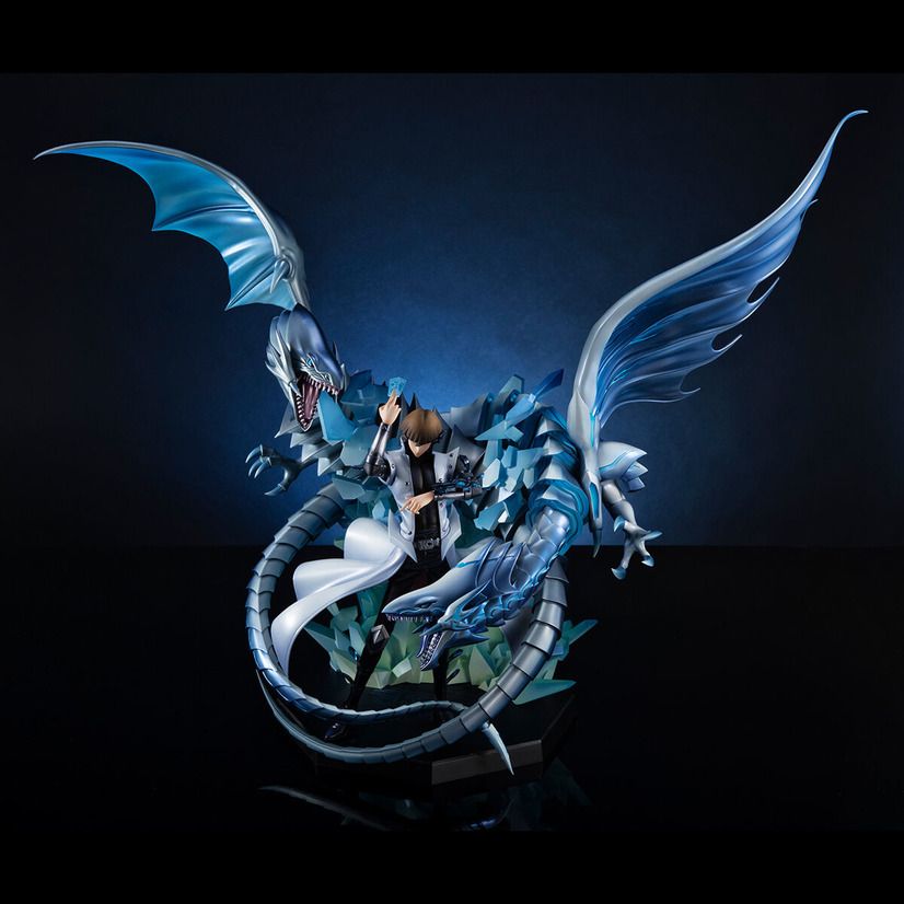 Yu-Gi-Oh!: Seto Kaiba Poses With Dragons in Sharp New Megahouse Figure
