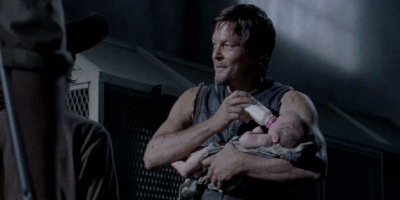The Walking Dead Has Daryl Taking on Rick's Father Role
