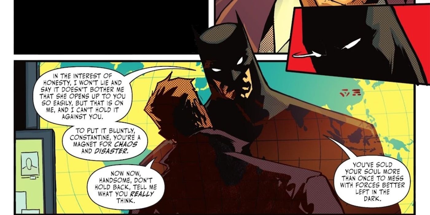 Batman Struggles With Being Jealous of Constantine