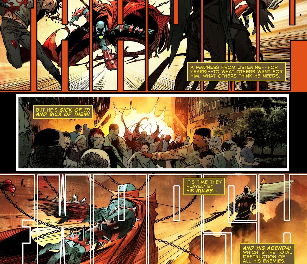 Black Azrael Interrupts Spawn’s Carnage in Image Comics’ King Spawn #8