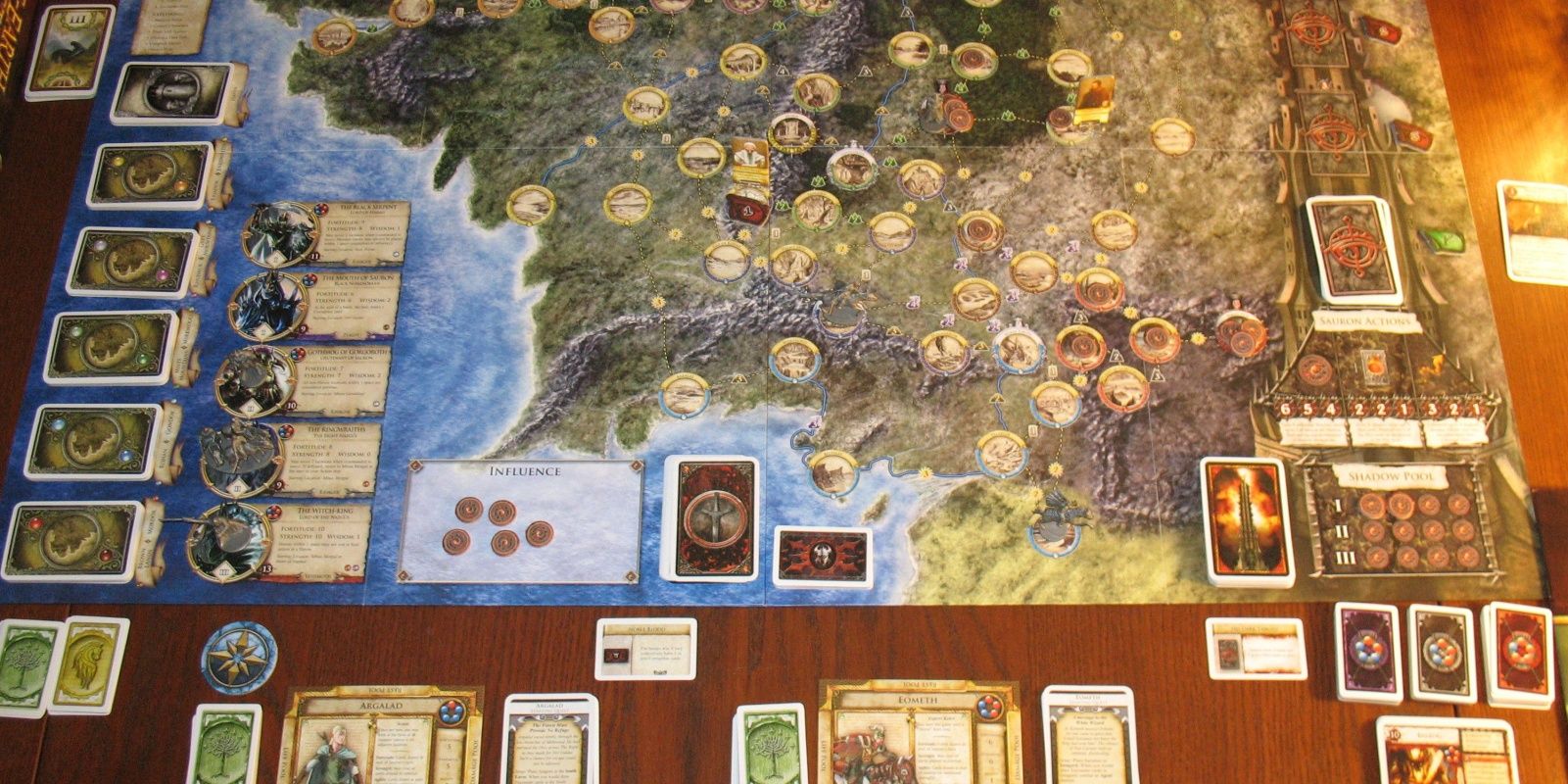 10 Best Board Games Based On Lord Of The Rings, Ranked