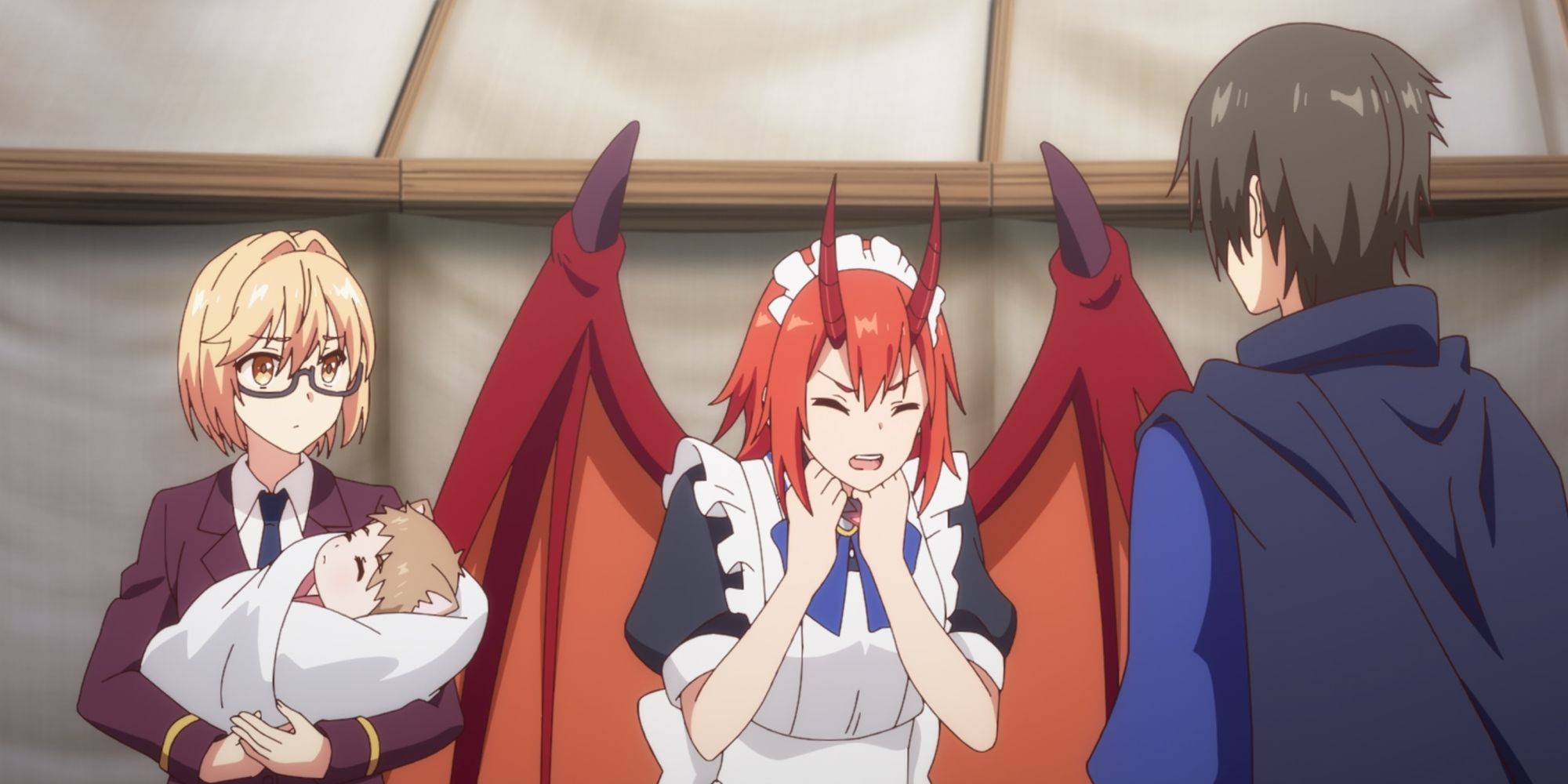 The Women of Realist Hero Challenge Souma in Episode 24