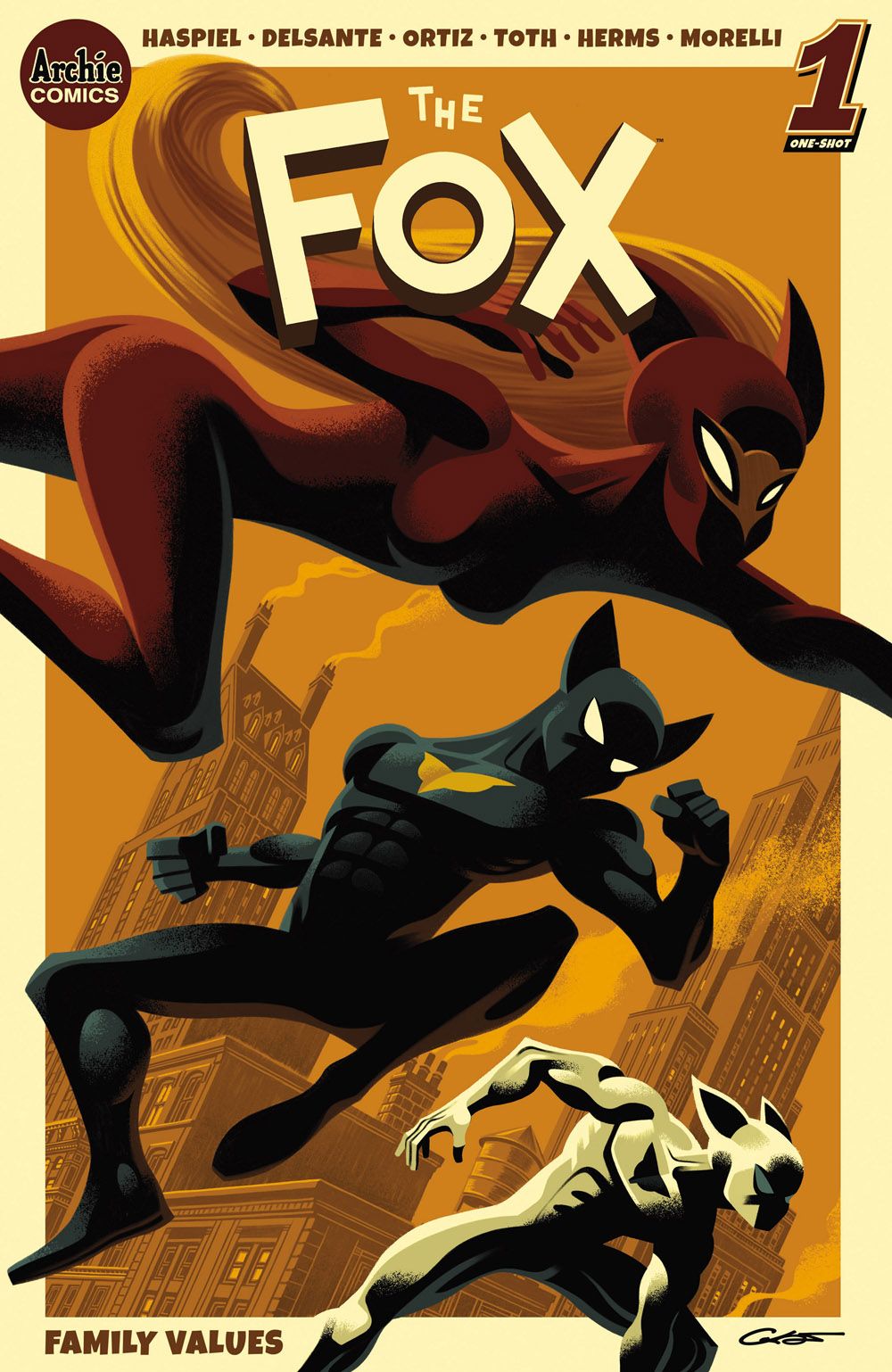 Archie Comics' Family of Antiheroes Return in The Fox: Family Values ...