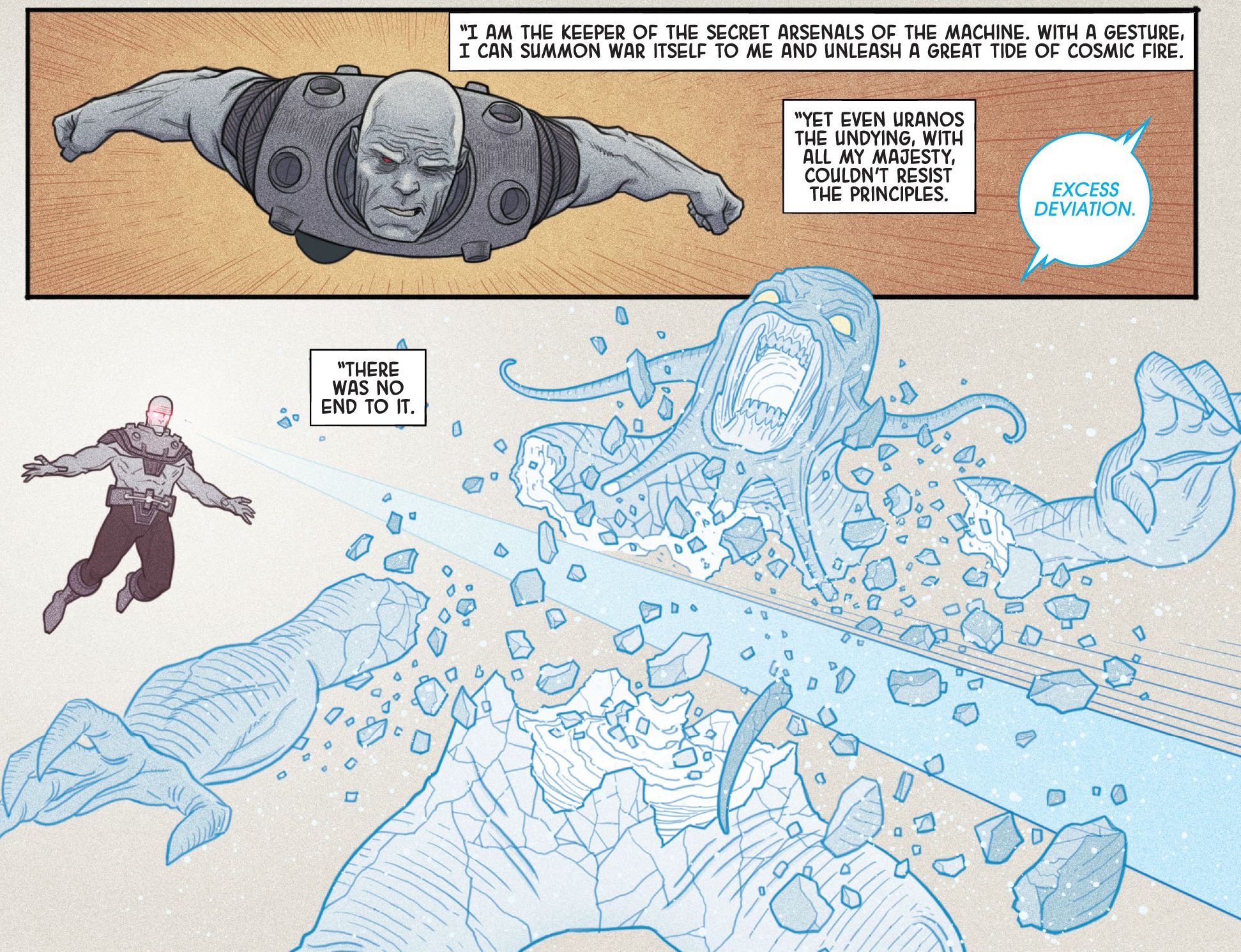 Gillen Pits Marvel's Thanos & Uranos Up Against Eternals' Vast History ...