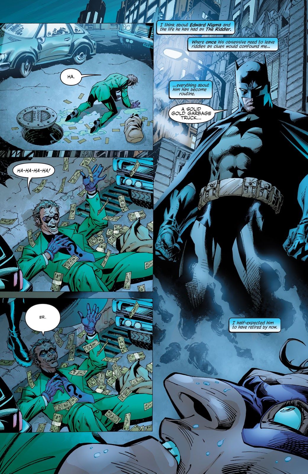 How Riddler Learned, Then Forgot, Batman's Secret Identity
