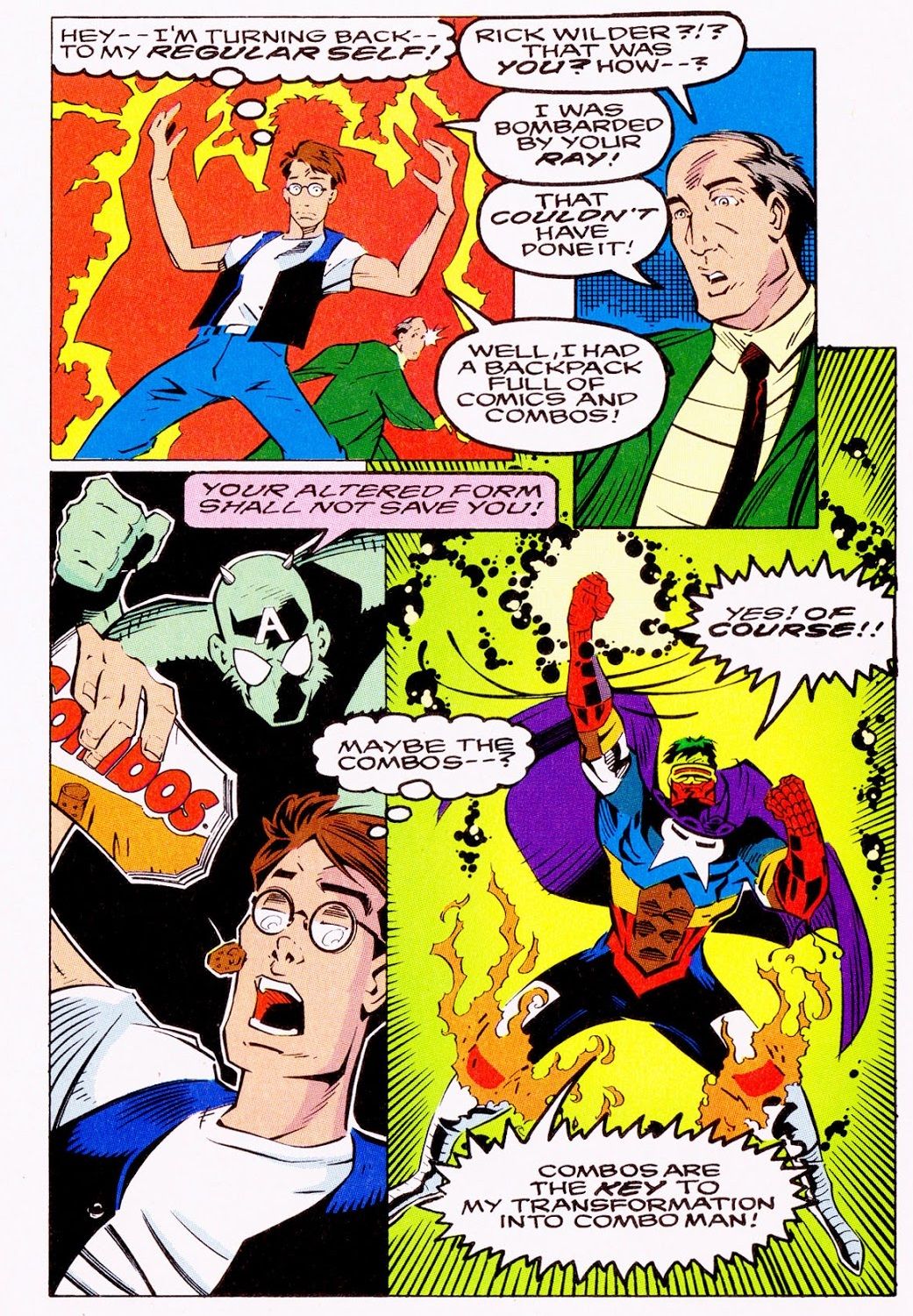 Combo Man Was Every Marvel Hero Combined, Because of Snack Food