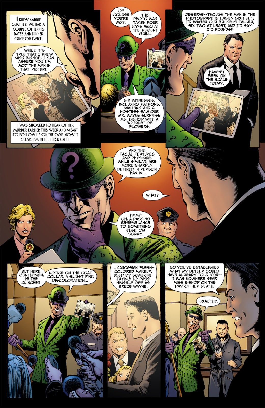 How Riddler Learned, Then Forgot, Batman's Secret Identity