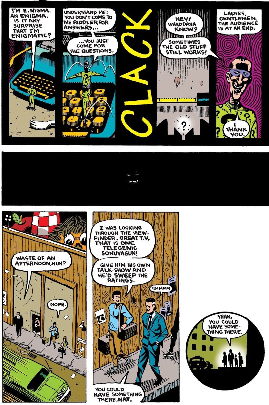 Neil Gaiman Had The Riddler Question Why Superhero Comics Got So Dark