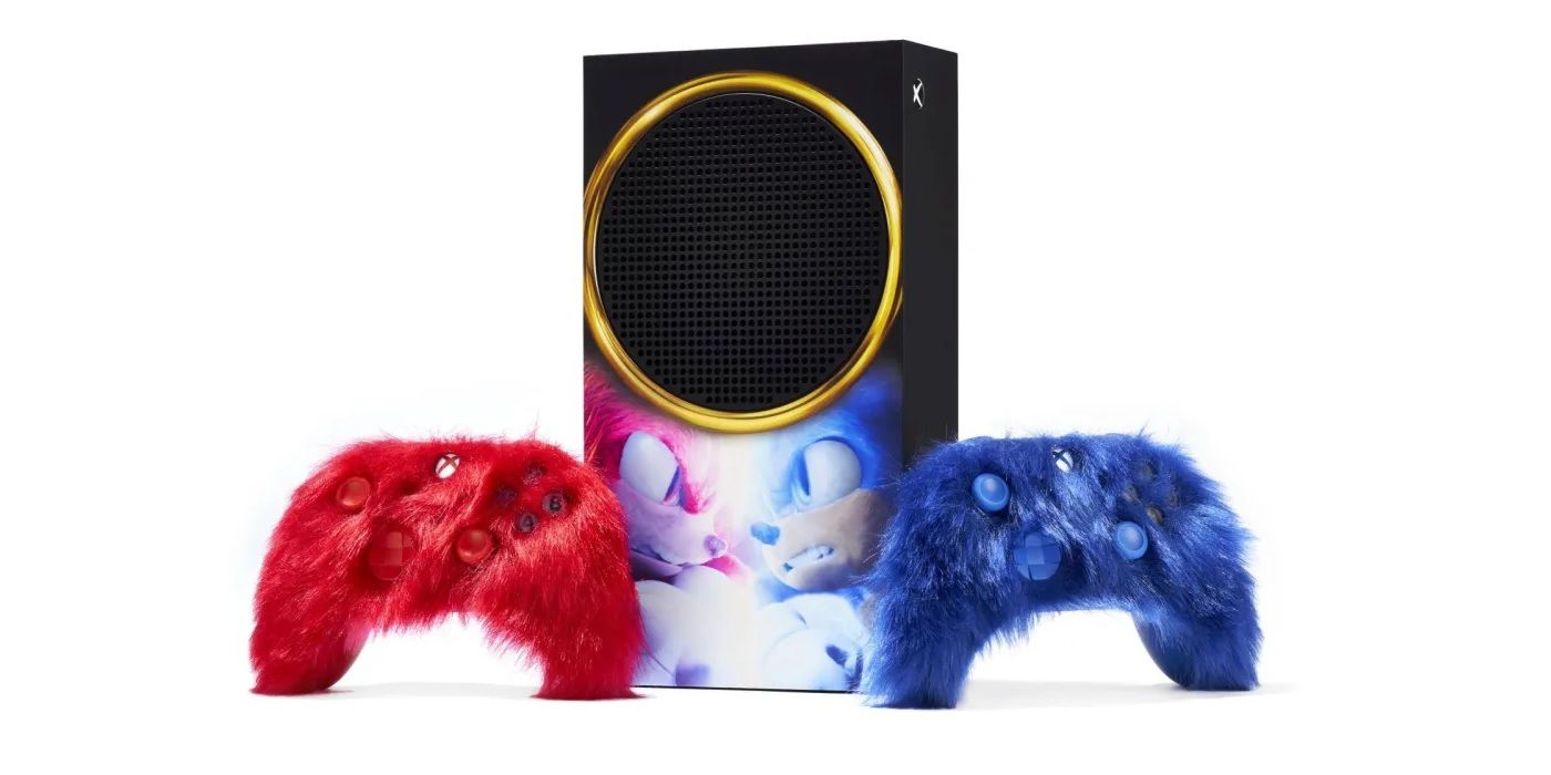 These Sonic-Themed Xbox Controllers Are Super Colorful and Extremely ...