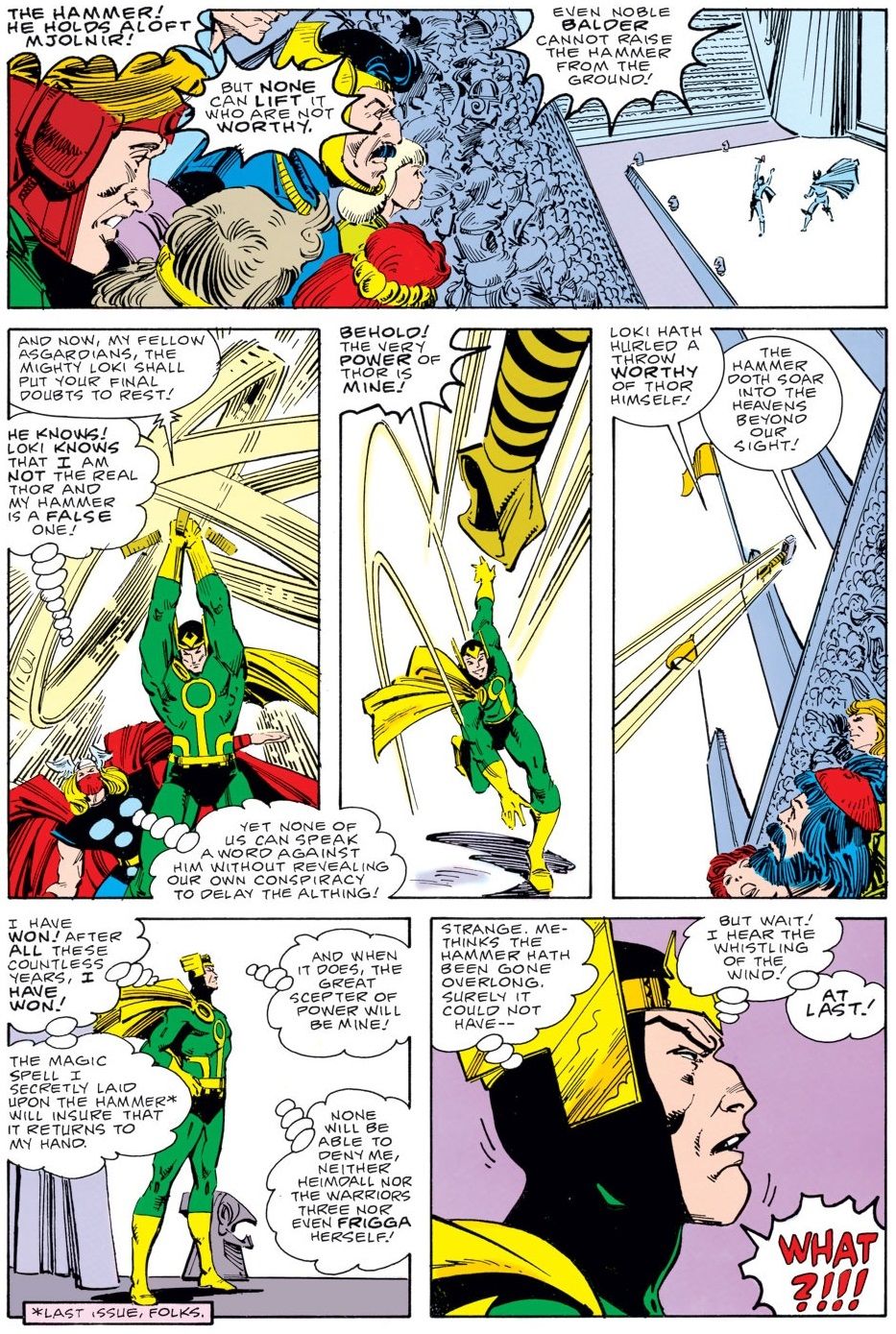 One Surprising Marvel Hero Can't Lift Mjolnir