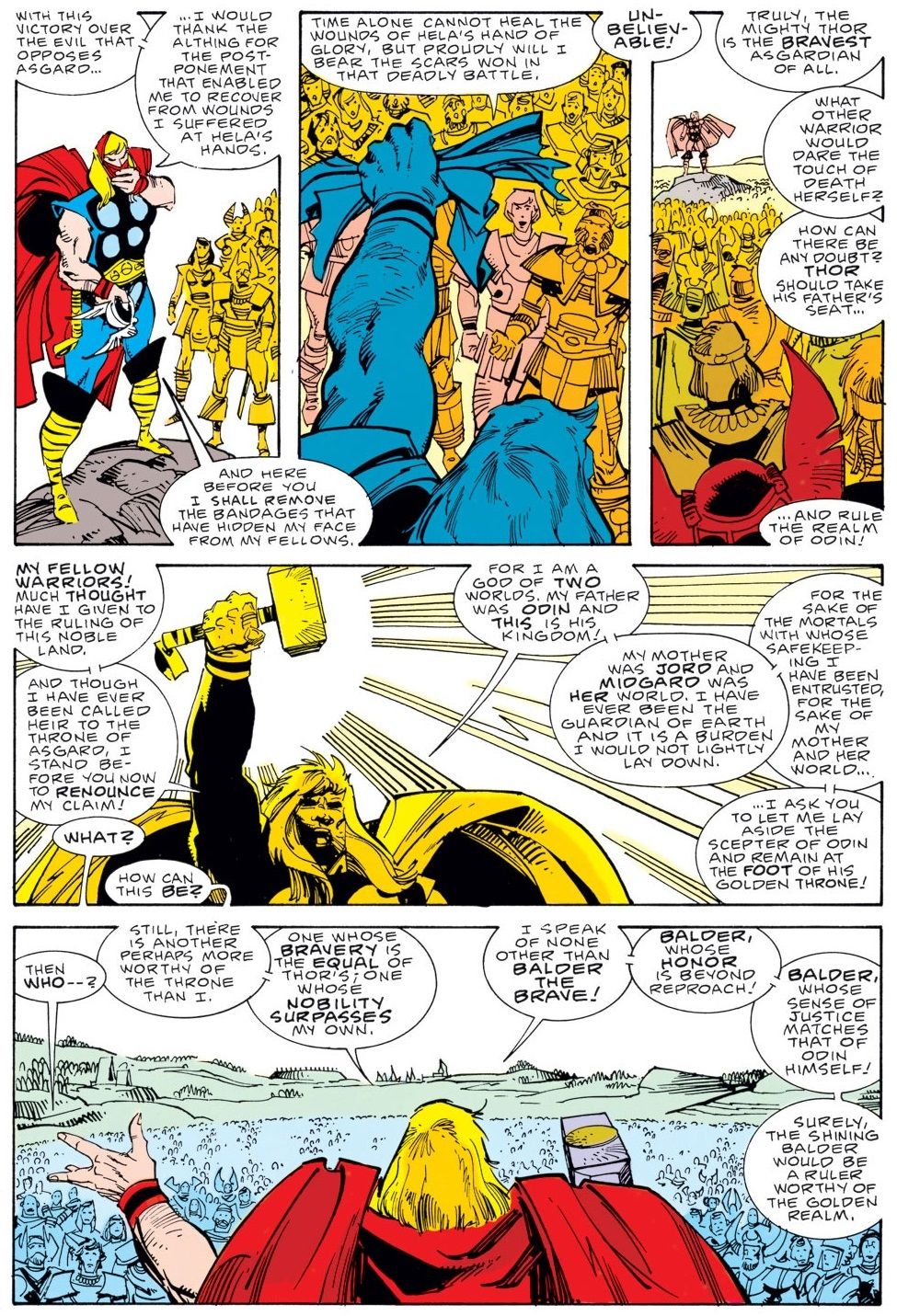 One Surprising Marvel Hero Can't Lift Mjolnir