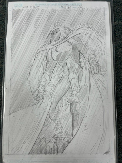 Incredibly Rare Moon Knight First Story Original Art Is Being Sold