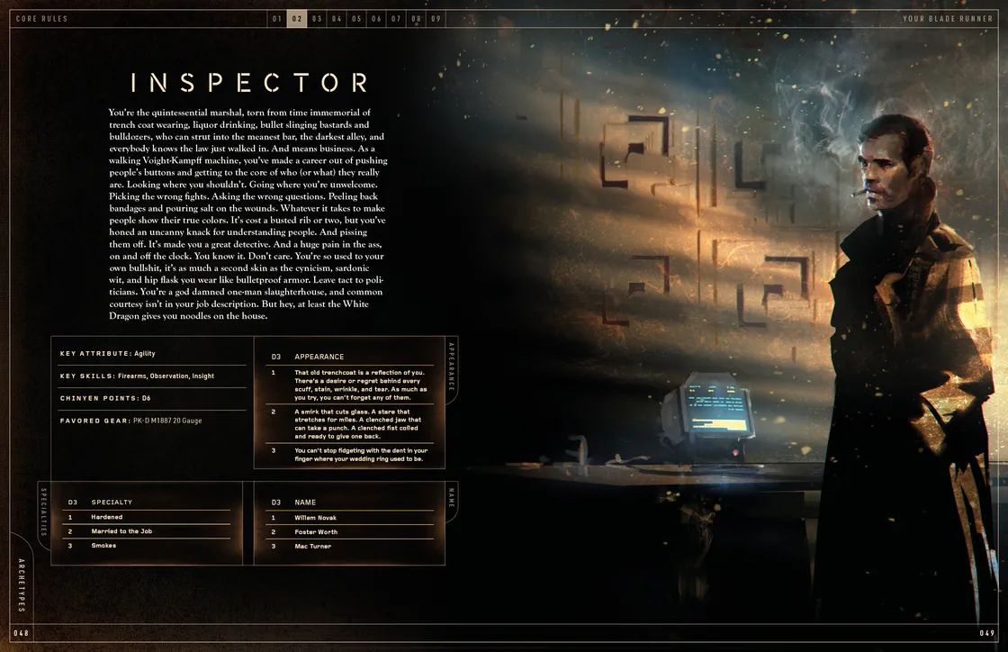 Blade Runner Tabletop RPG Debuts a Stunning Early Preview