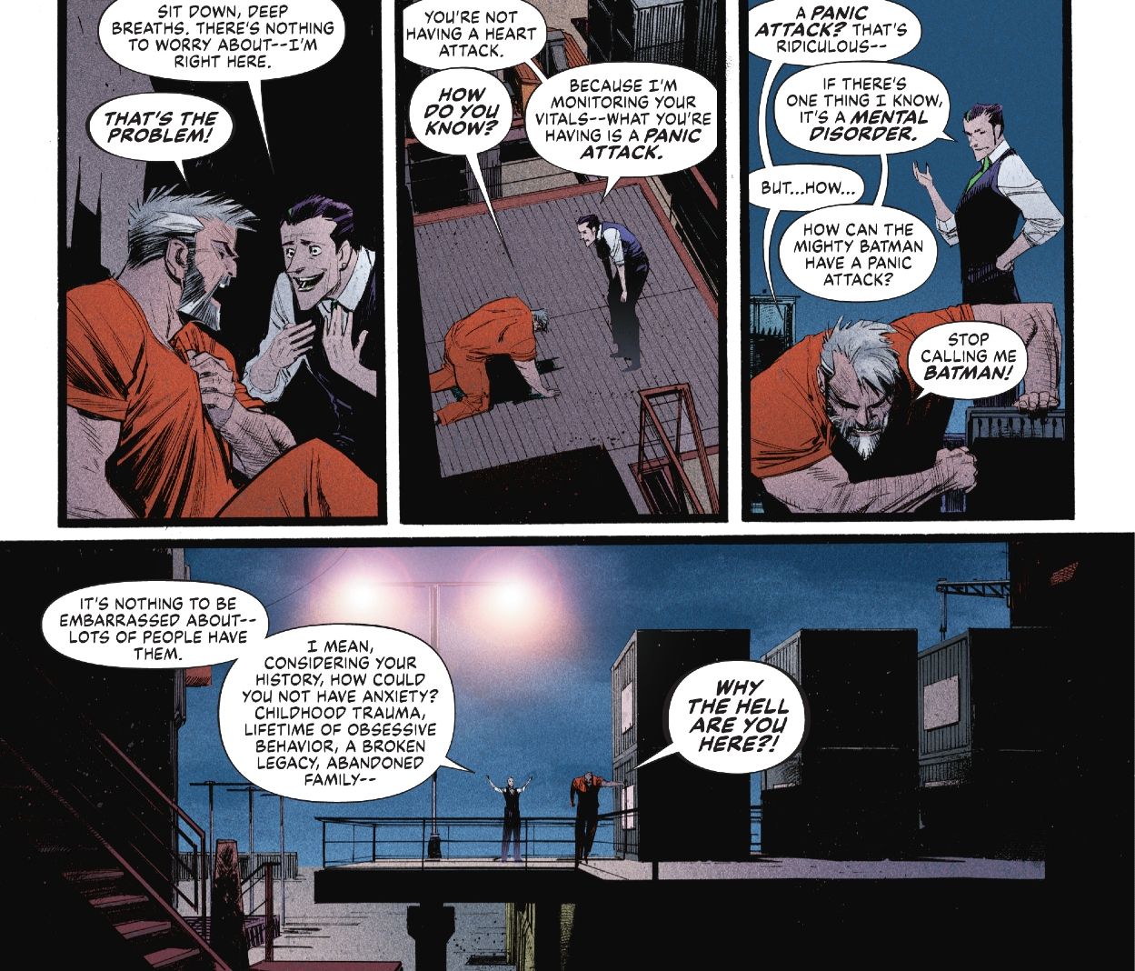 DC’s Joker Haunts the Dark Knight in Batman: Beyond the White Knight #2