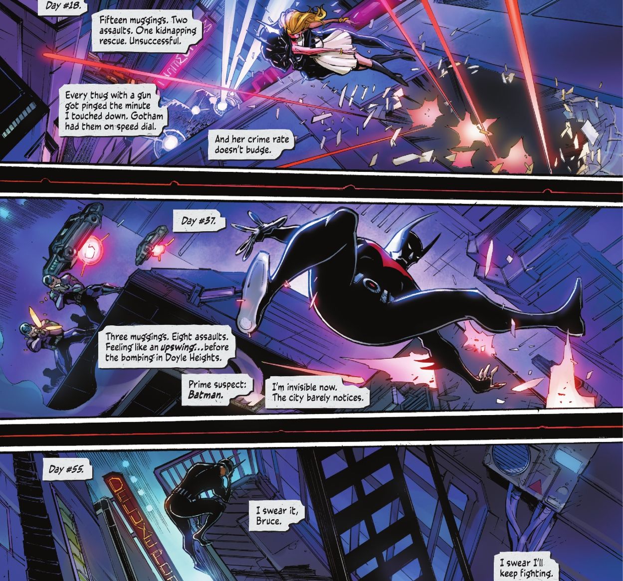 DC's Batman Beyond: Neo-Year #1 Comic Review