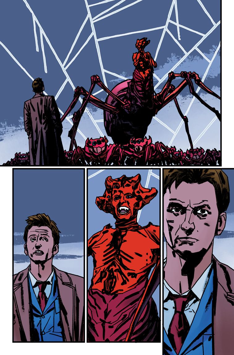 The Tenth Doctor Returns in First Look at Titan's New Doctor Who Special