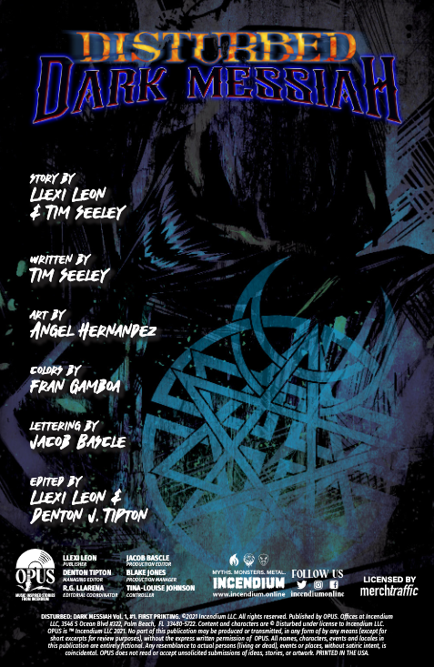 EXCLUSIVE PREVIEW: Disturbed: Dark Messiah Series Gets Dark And Twisted