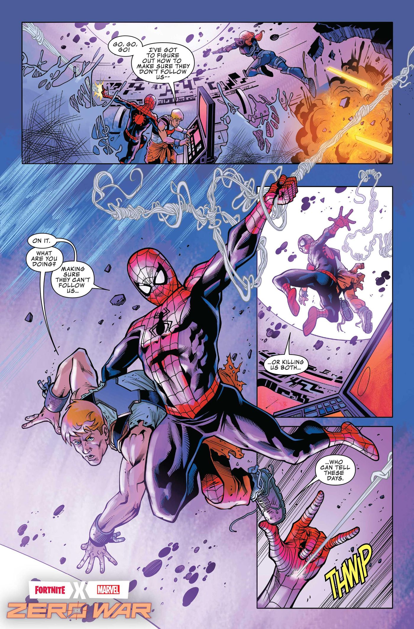 Marvel vs Fortnite First Look Recreates an Iconic Spider-Man Image