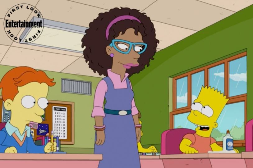 Kerry Washington Joins The Simpsons as Mrs. Krabappel’s teaching ...
