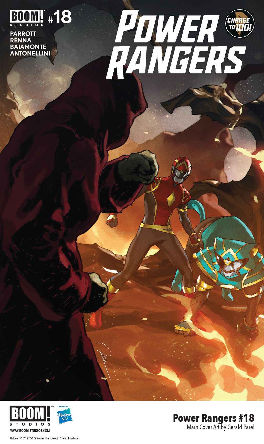 Power Rangers Races to 100 Issues With Massive Crossover