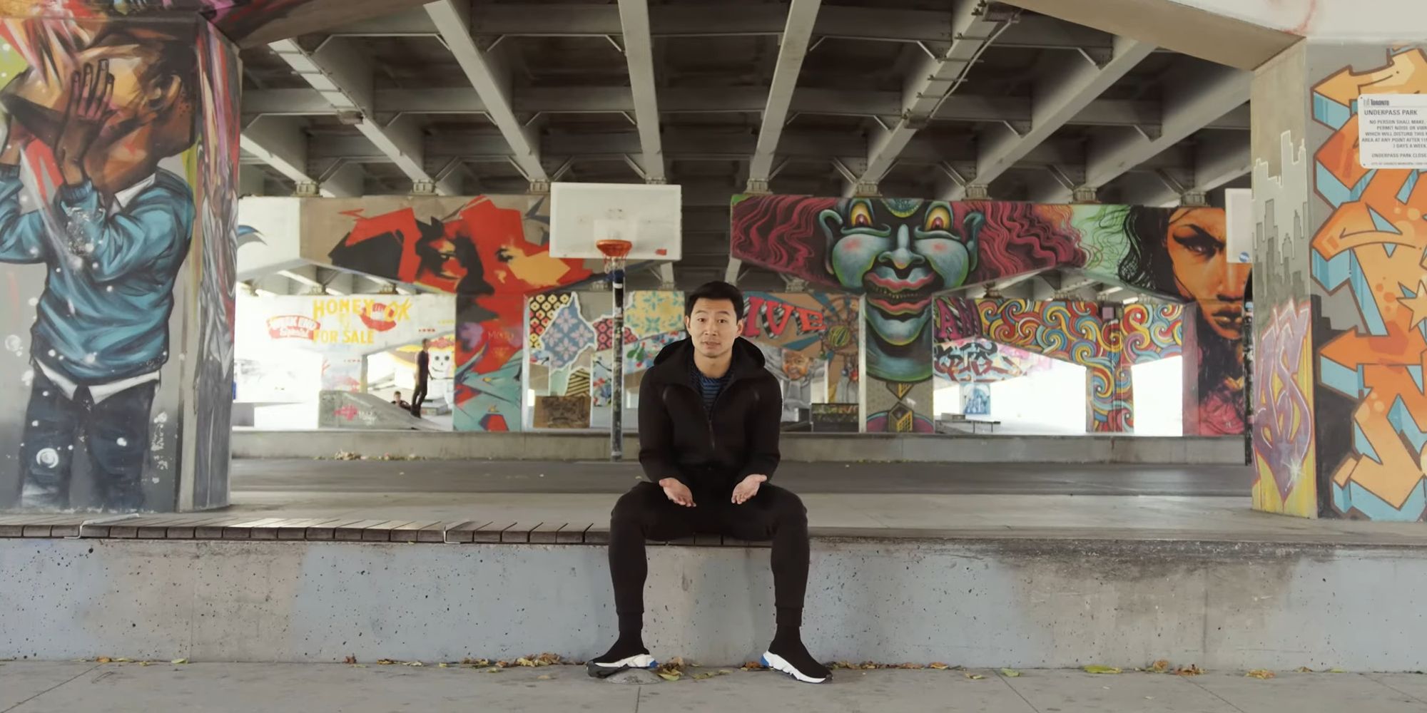 Shang-Chi's Simu Liu Narrates a Dino-Filled Promo for Toronto Raptors