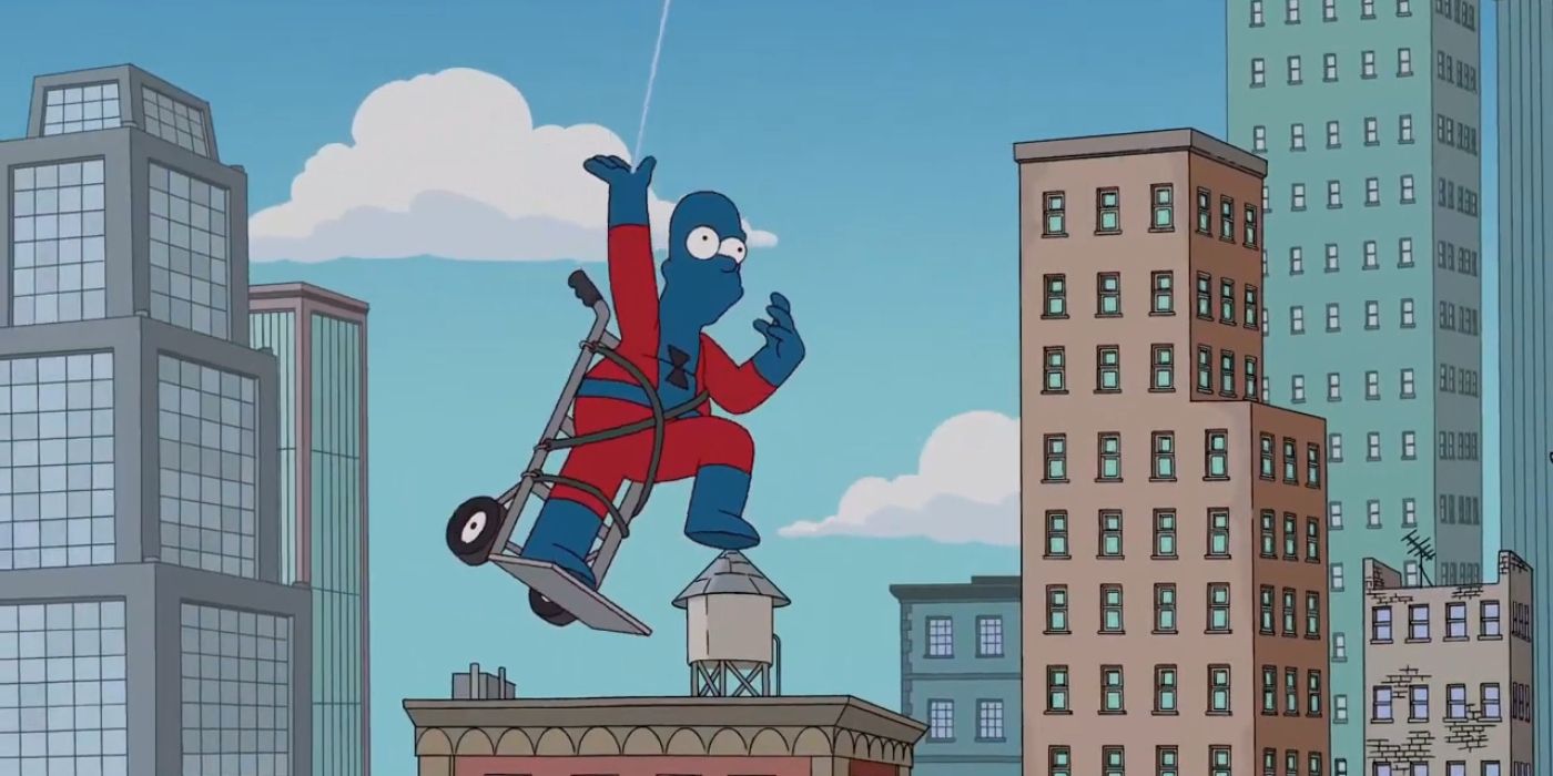 The Simpsons Once Turned Homer into Spider-Man