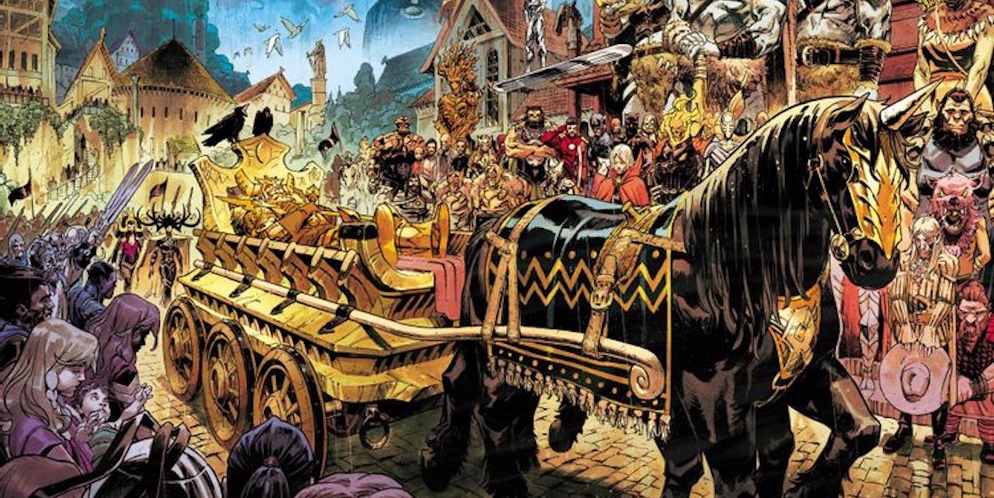 Marvel Mourns Odin’s Loss & Gives Him New Life in Thor #24