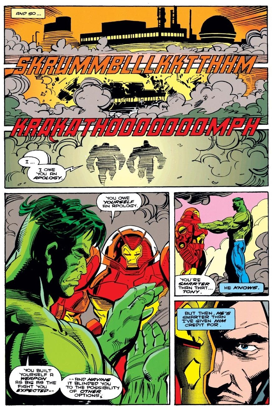 Why Iron Man Created Hulkbuster Armor in the Comics