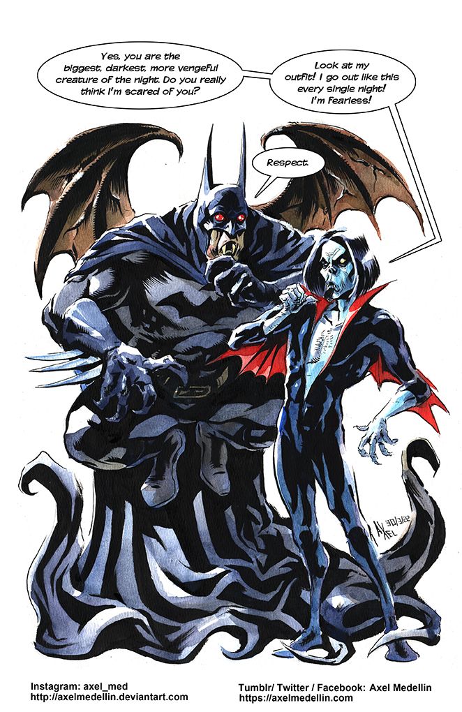 The Line it is Drawn: Morbius Team-Ups