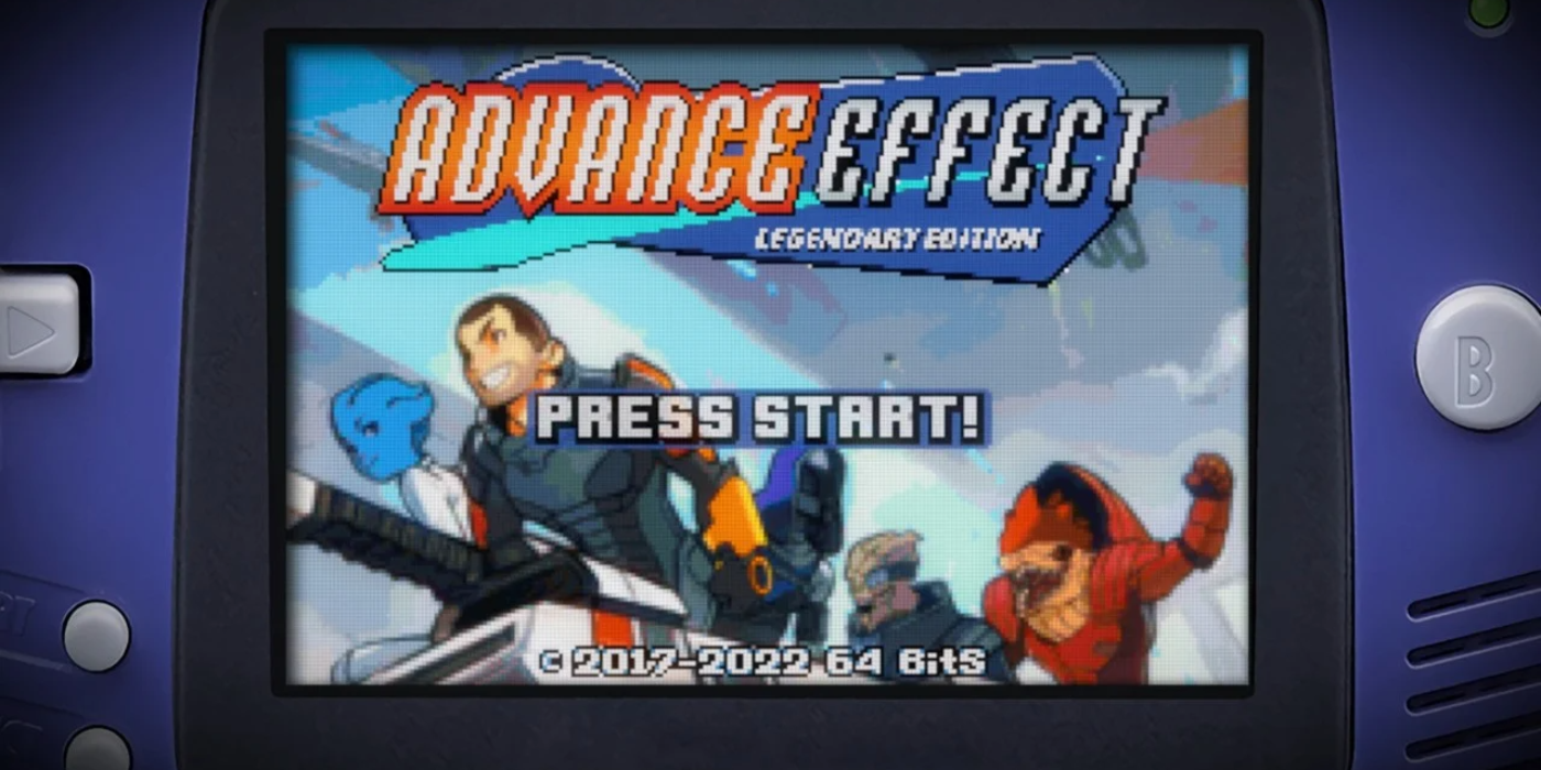 Mass Effect Fans Reimagine Series for the Gameboy Advance