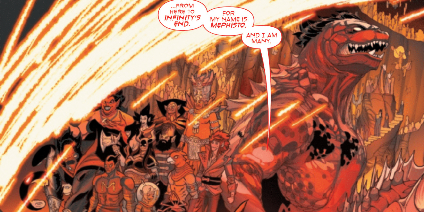 How Avengers Explains Mephisto's Unusual '90s Design
